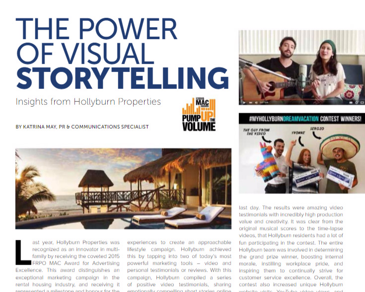 FRPO's Fair Exchange of Industry News: "The Power of Visual ...